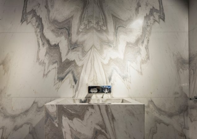 Calacatta Lucina Extra Bathroom Project Made With Natural Stone