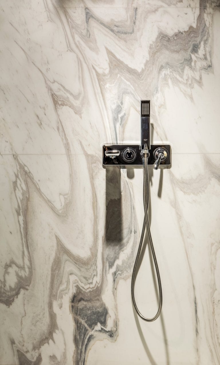 Calacatta Lucina Extra Bathroom Project Made With Natural Stone