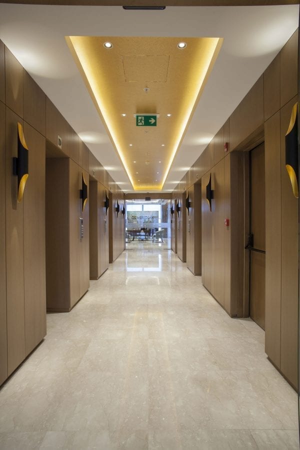 Office Complex Project Made With Natural Stone