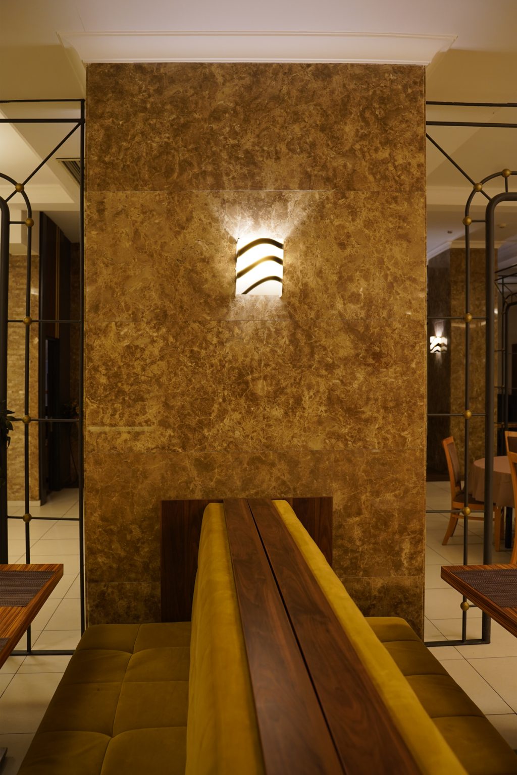 Hotel Restaurant Project Made With Natural Stone