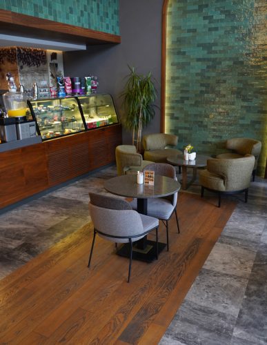 Hotel Cafe Project Made With Natural Stone